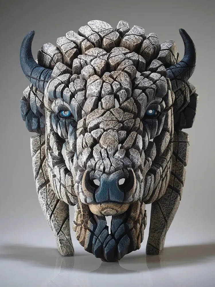 Large Bison Bust, North American Buffalo, 'Spirit Buffalo',45cm | The ...