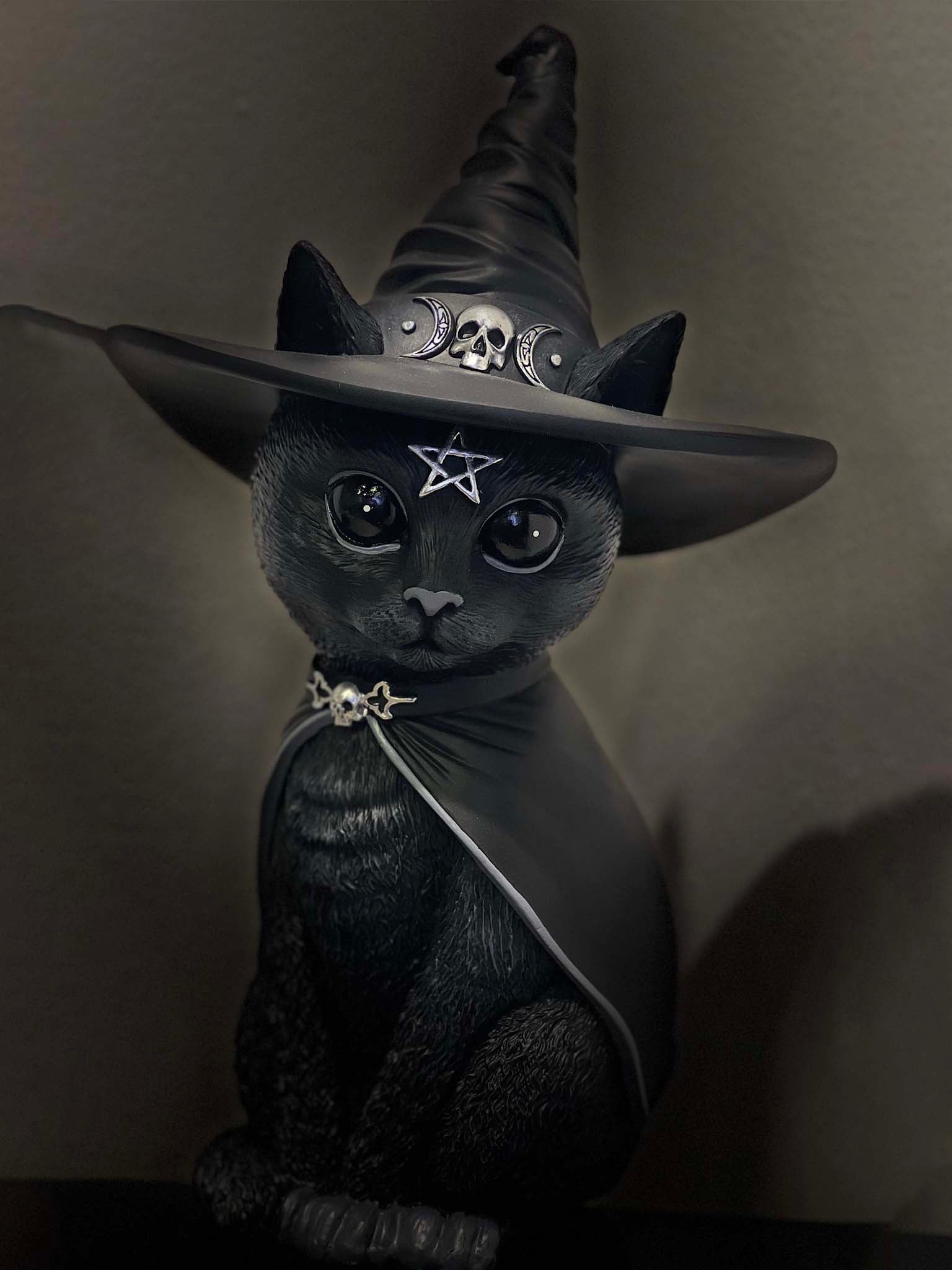 Small Black Cat Figuring, Cat Figurine, Purrah, Small, Large – Dutch ...