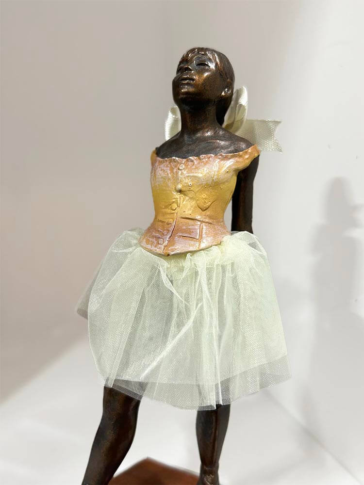 Little Dancer of Fourteen Years Ballerina Statue by Degas, 16cm – Dutch Hospital Luxury Lifestyle