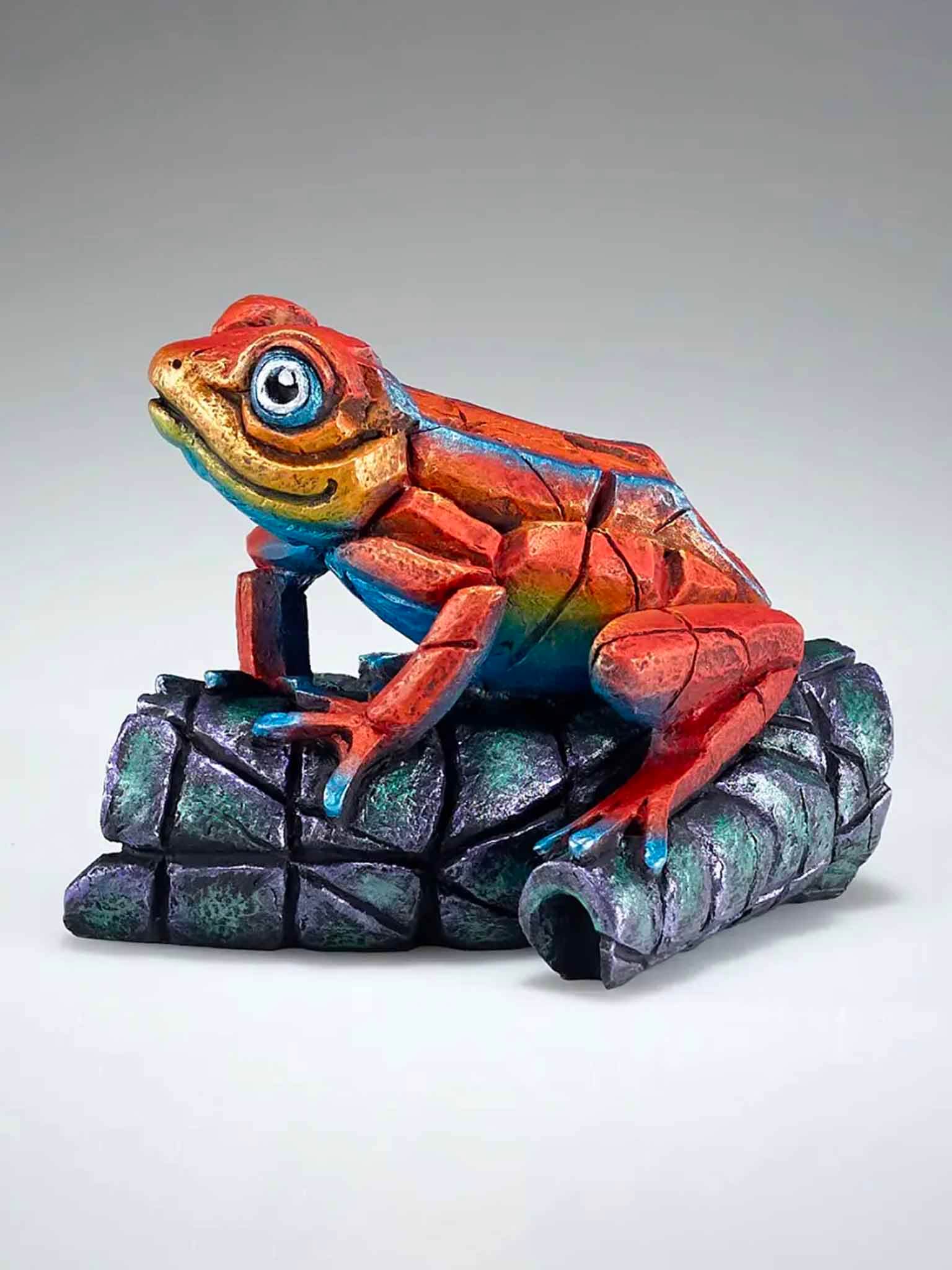 African Tree Frog Tropical Tangerine Limited Edition 150, Edge Sculptu ...