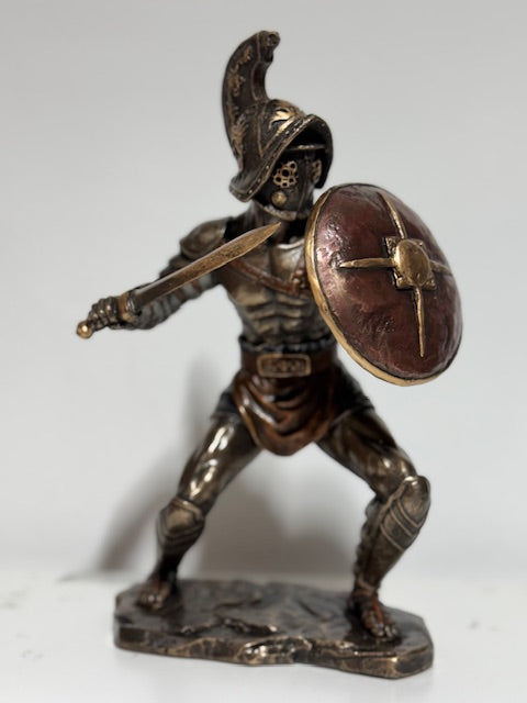 Murmillo Gladiator sculpture - Roman fighter – Dutch Hospital Luxury ...