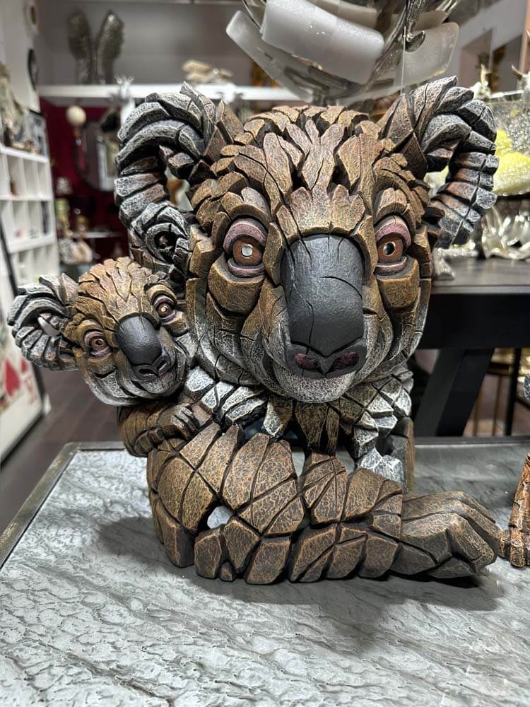 Koala & Joey (Brown) Figure by Edge Sculpture, 40cm – Dutch Hospital ...