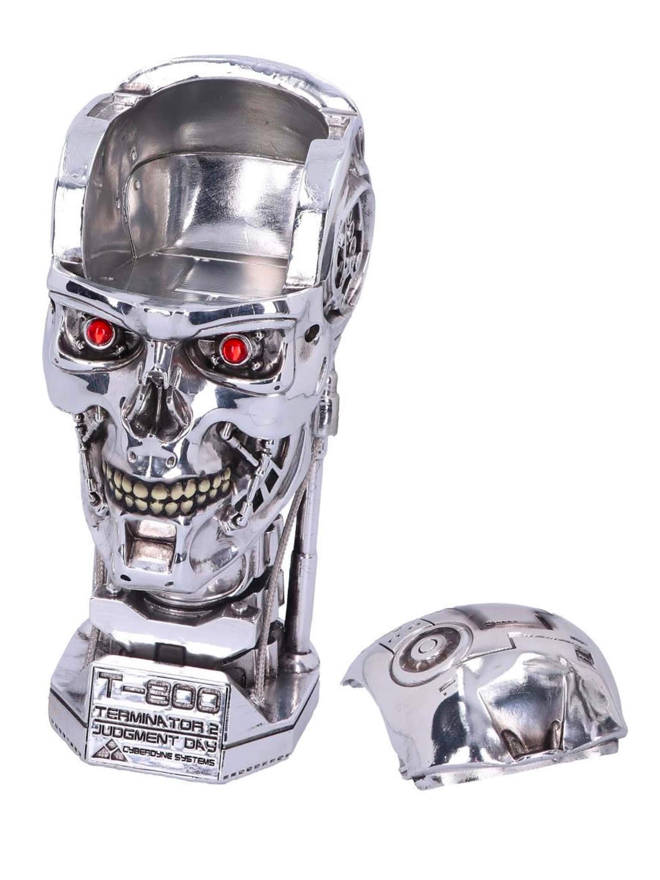 Terminator 2 Robotic Head Skull Box, 21cm – Dutch Hospital Luxury Lifestyle