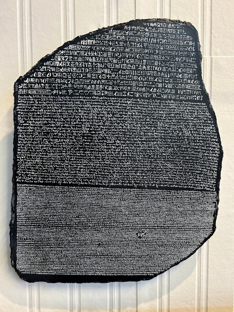 Rosetta Stone Wall Plaque, Ancient Egyptian Hieroglyphs, 32cm – Dutch ...