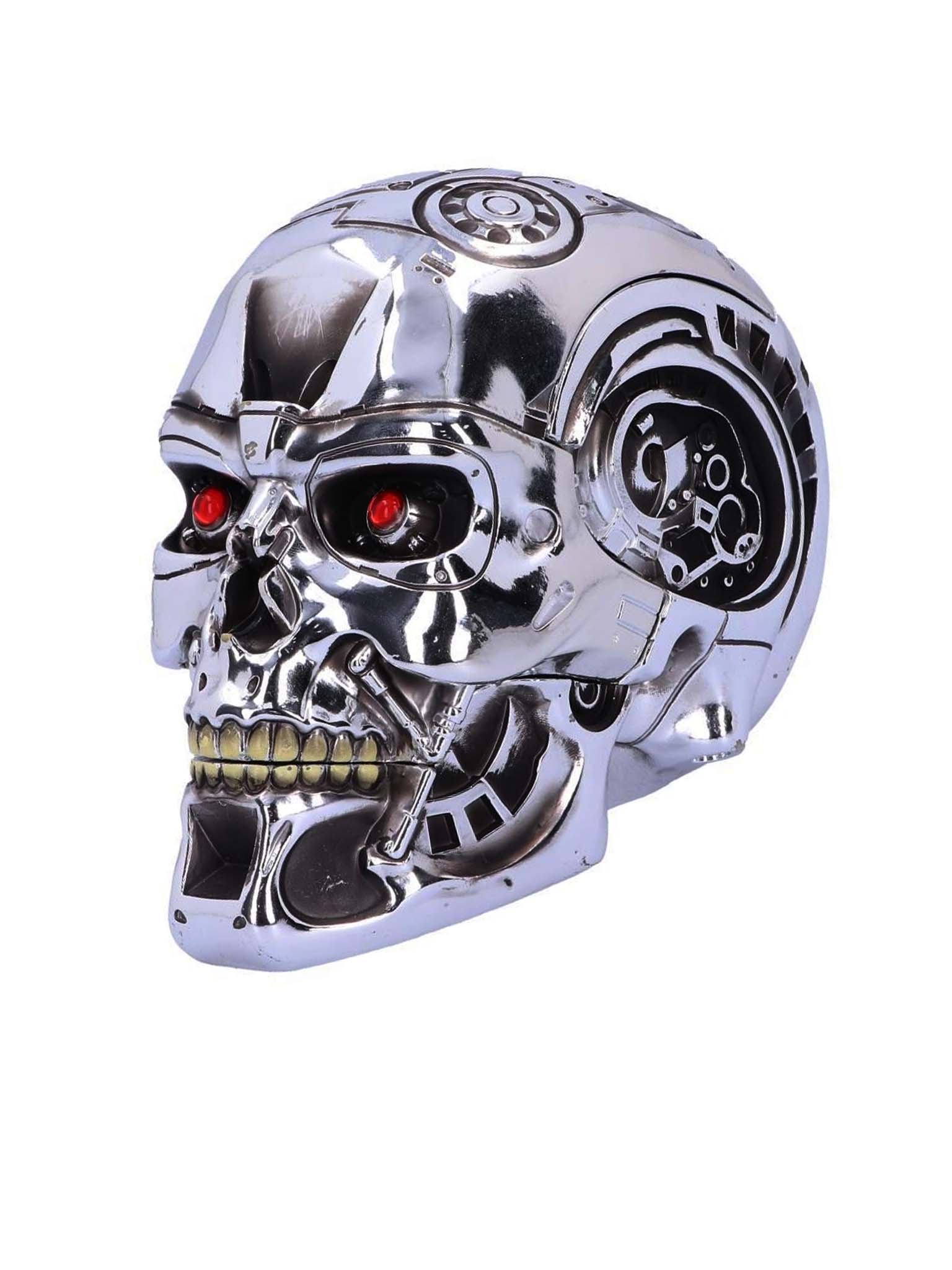 Terminator 2 Skull Box, T-800 Terminator Robotic Head, 18cm – Dutch ...