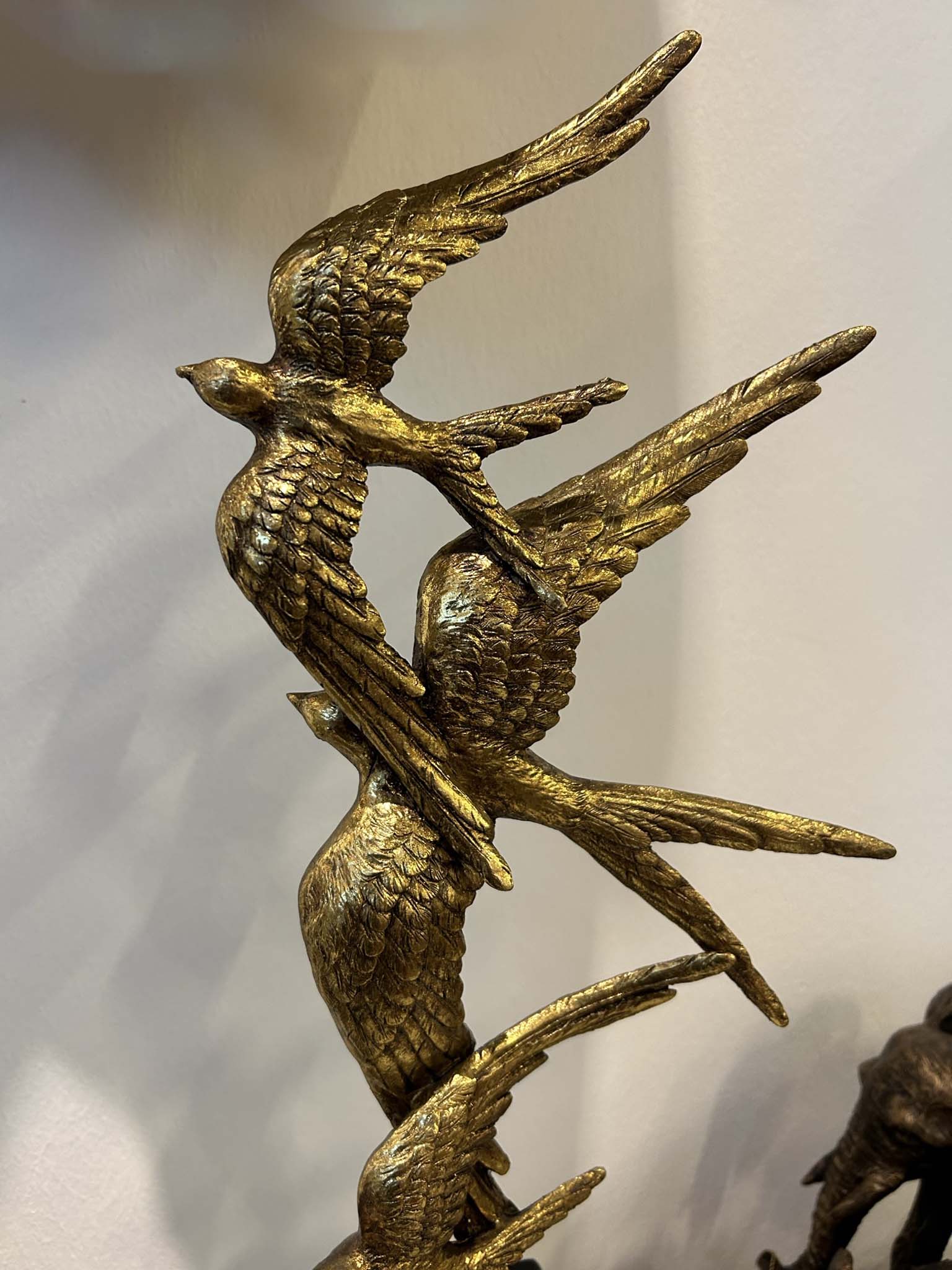 Swallows, Gold Swallow Décor, 55cm – Dutch Hospital Luxury Lifestyle