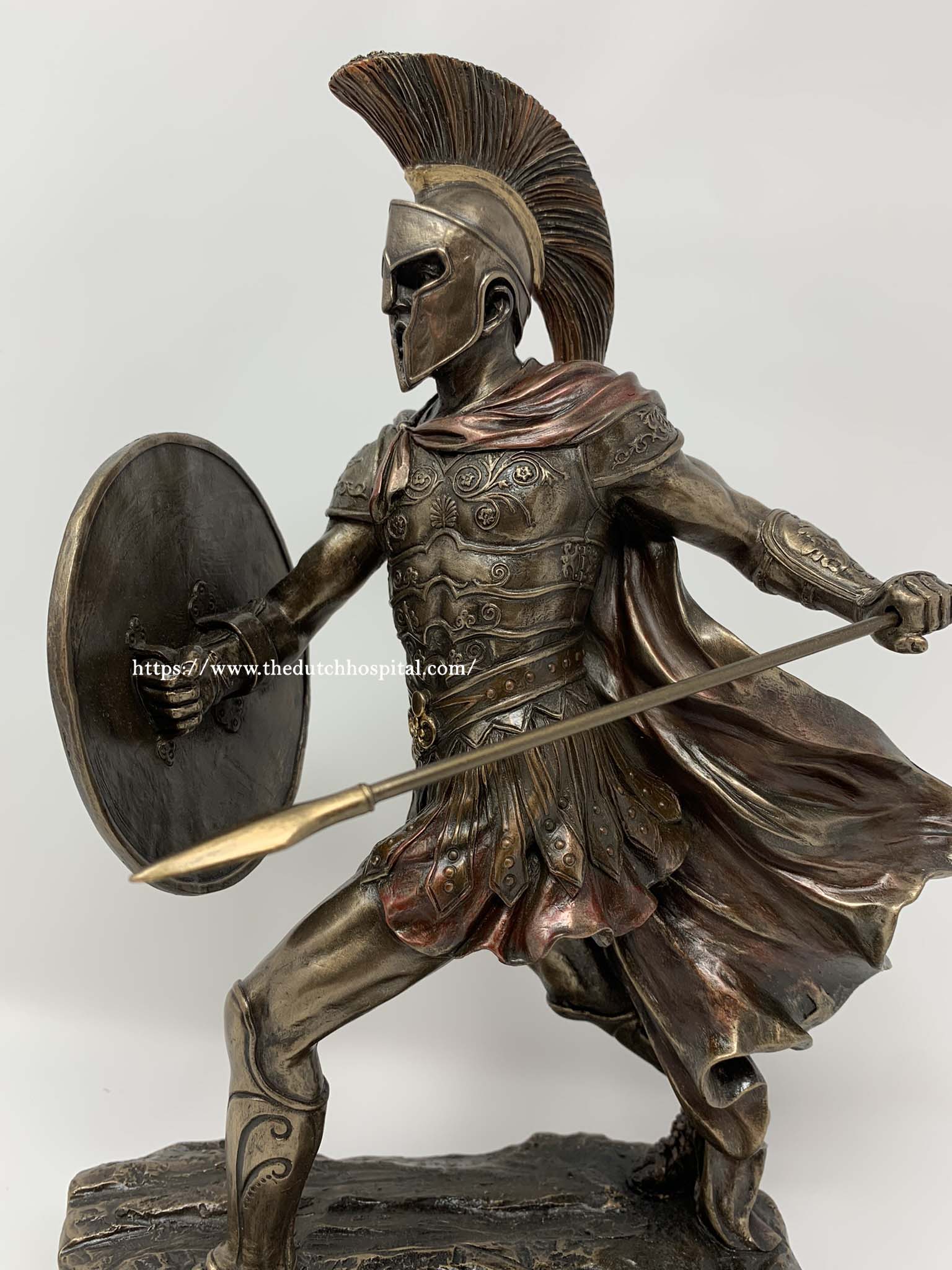 Achilles Ancient Greek Hero of Trojan War Sculpture 27cm | The Dutch ...